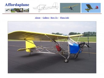 Affordaplane - an affordable aircraft! | Light Aircraft DB & Sales