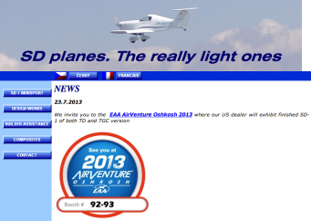 SD1 Minisport Amateur Built Aircraft | Light Aircraft DB & Sales