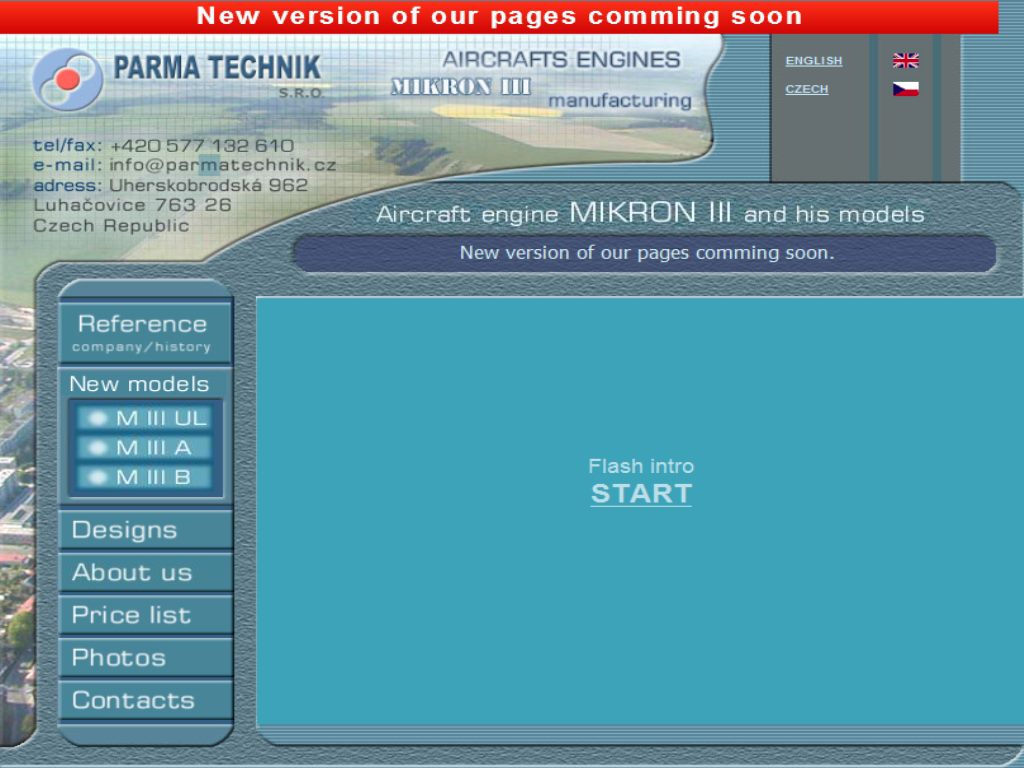 Parma - Technik | Light Aircraft DB & Sales