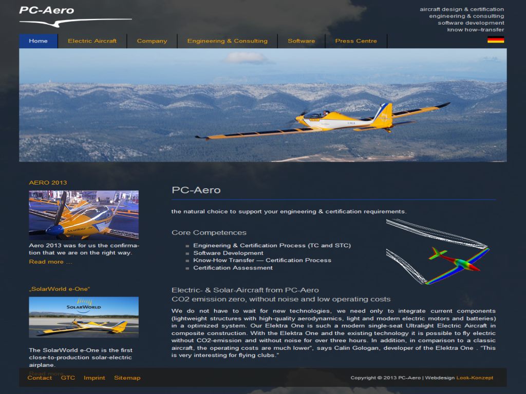 PC Aero | Light Aircraft DB & Sales